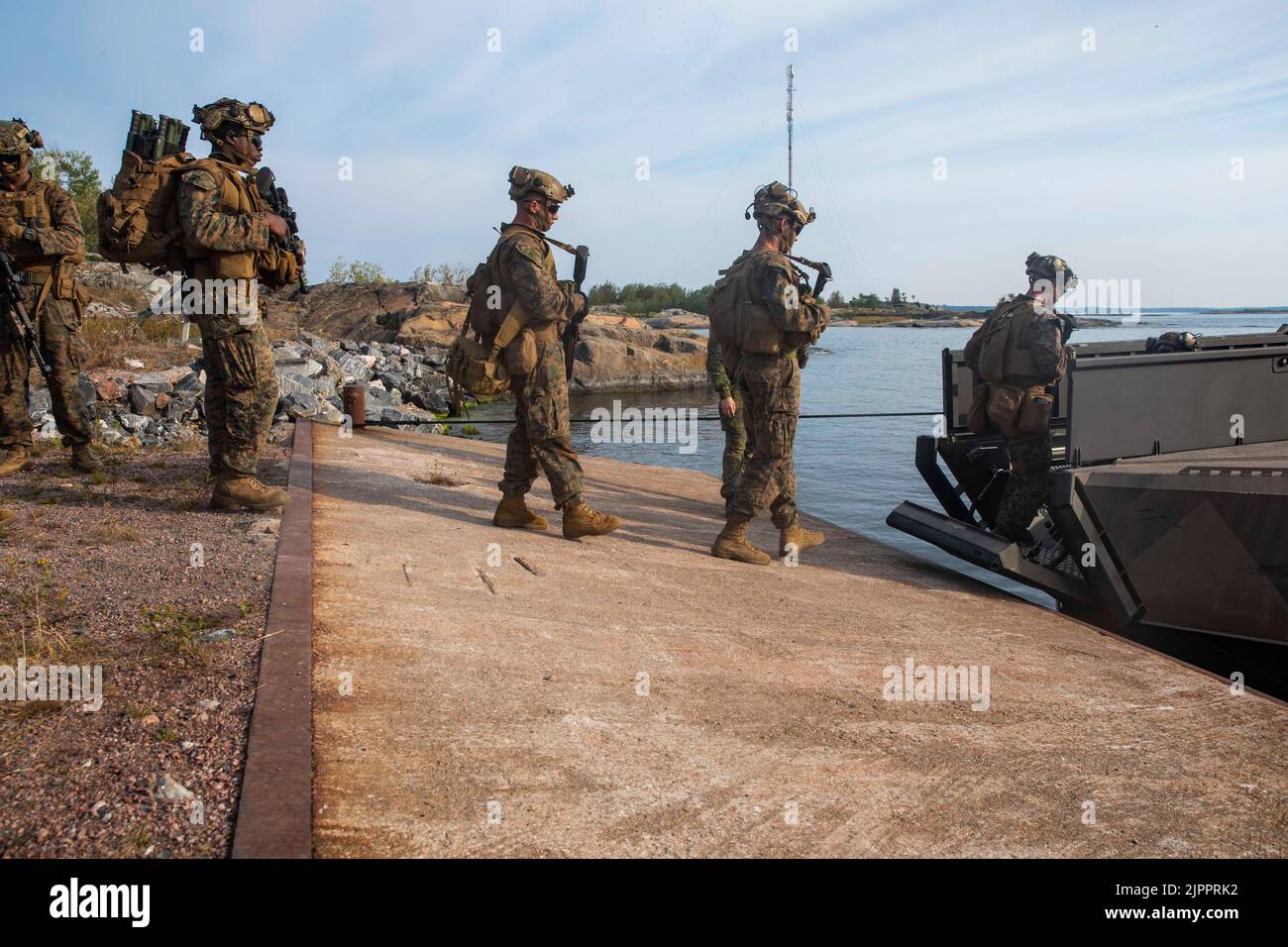 Naval force protection battalion hi-res stock photography and images ...