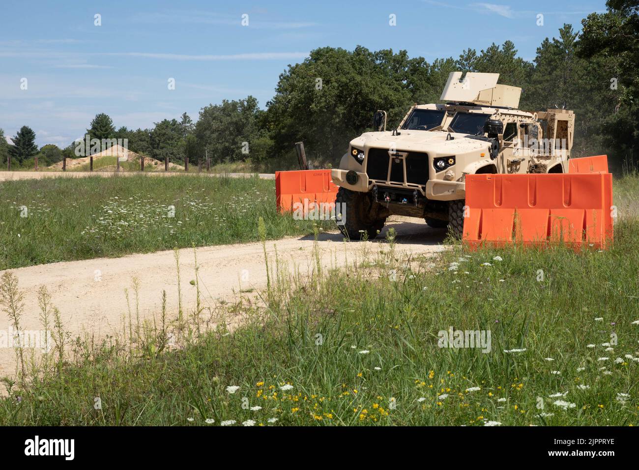 The U.S. Army’s Joint Light Tactical Vehicle is driven through an off ...