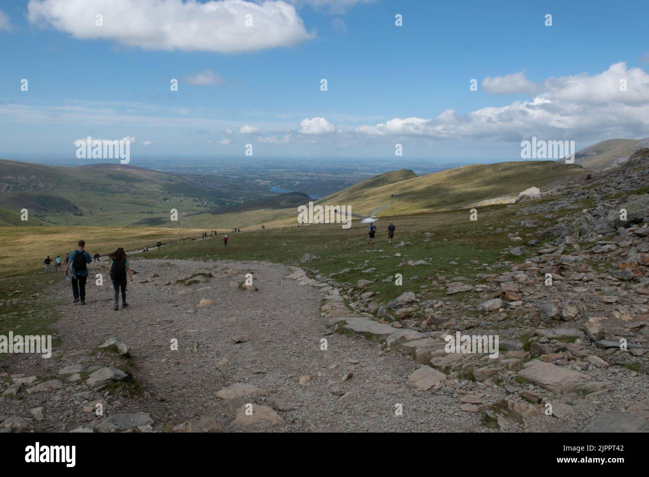 Llanberis Path, Snowdon, Wales, UK Stock Photo - Alamy