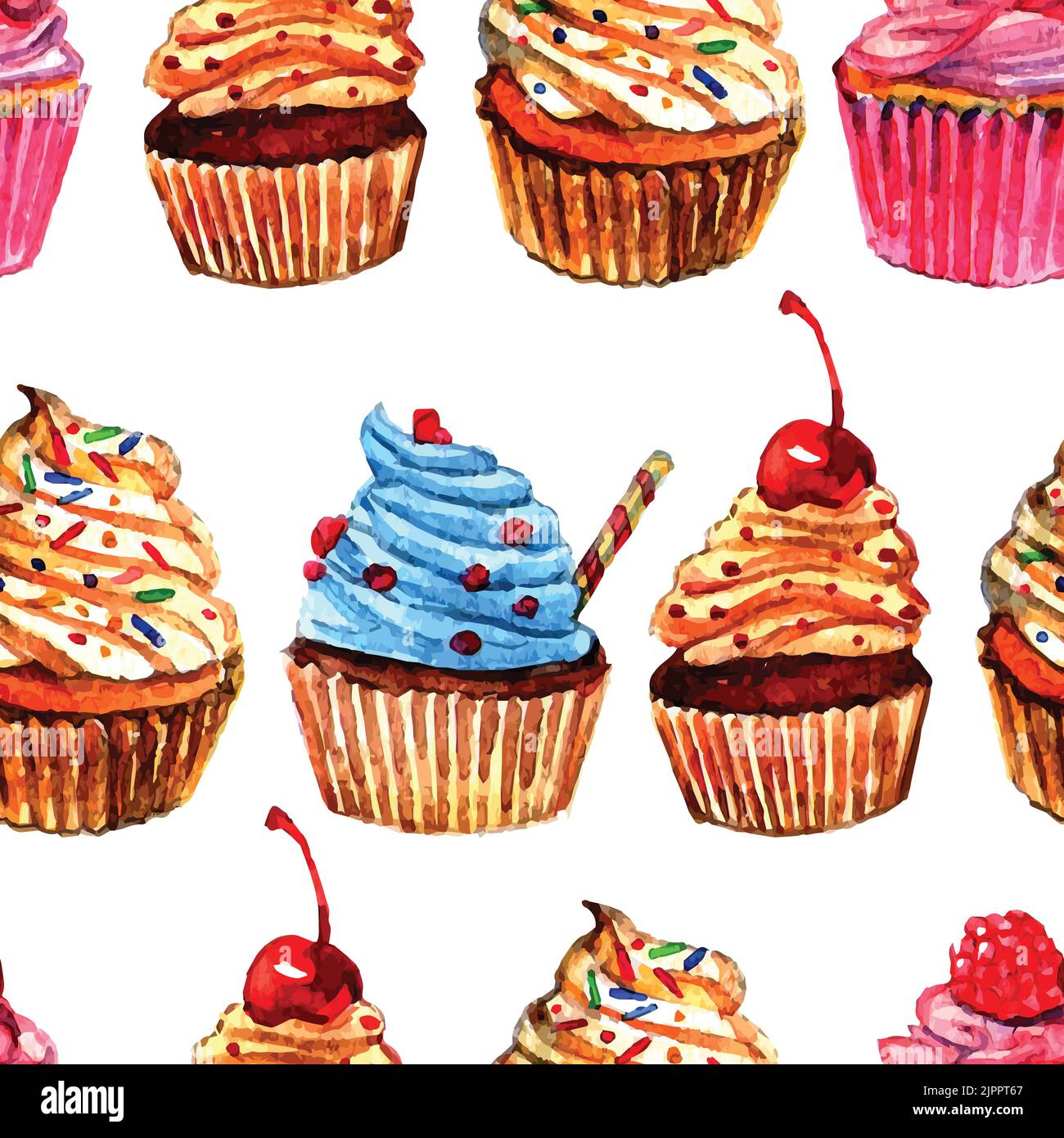 Decorative gift banquet bakery wrapping paper with delicious whipped ...