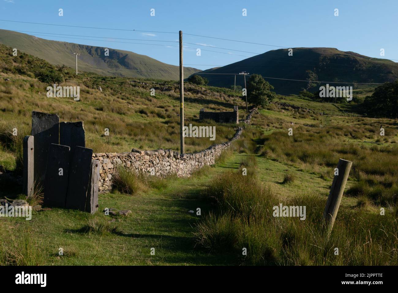 Snowdonia landscape near Llanberis, Wales, UK Stock Photo - Alamy