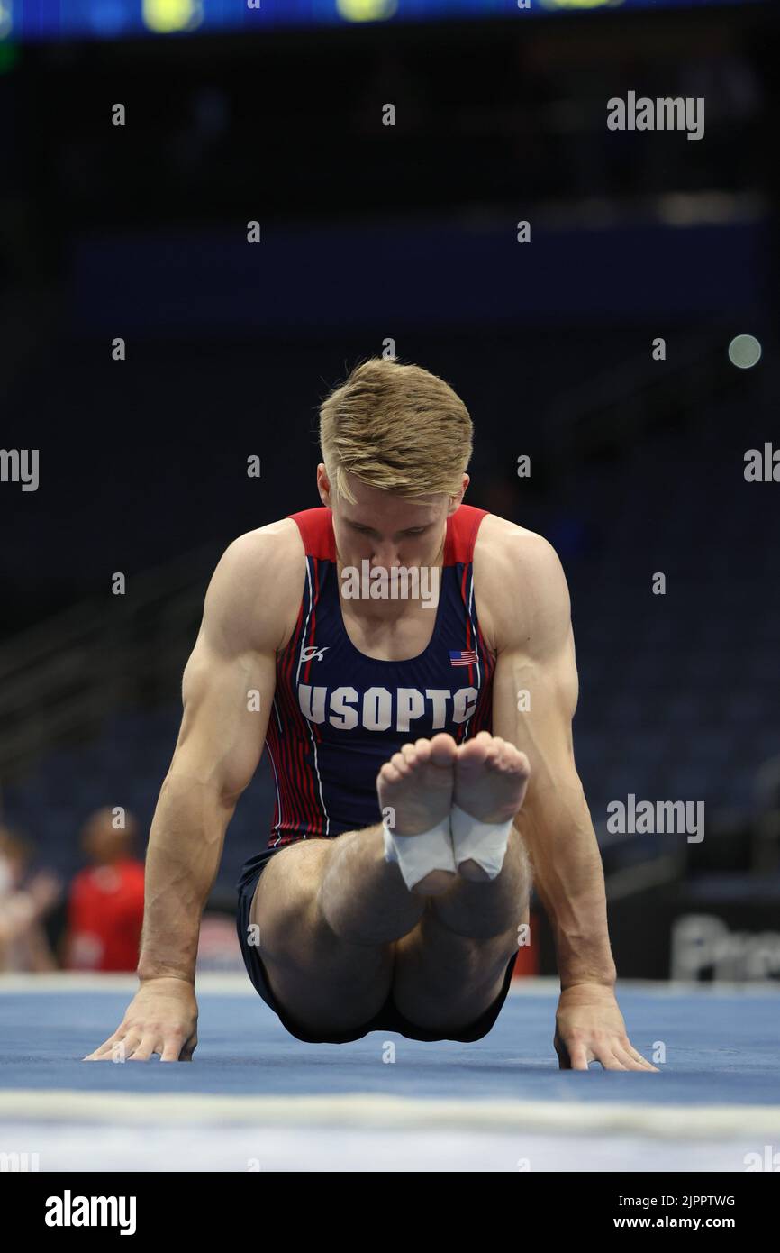 August 18, 2022: Shane Wiskus from USOPTC competes during men's ...