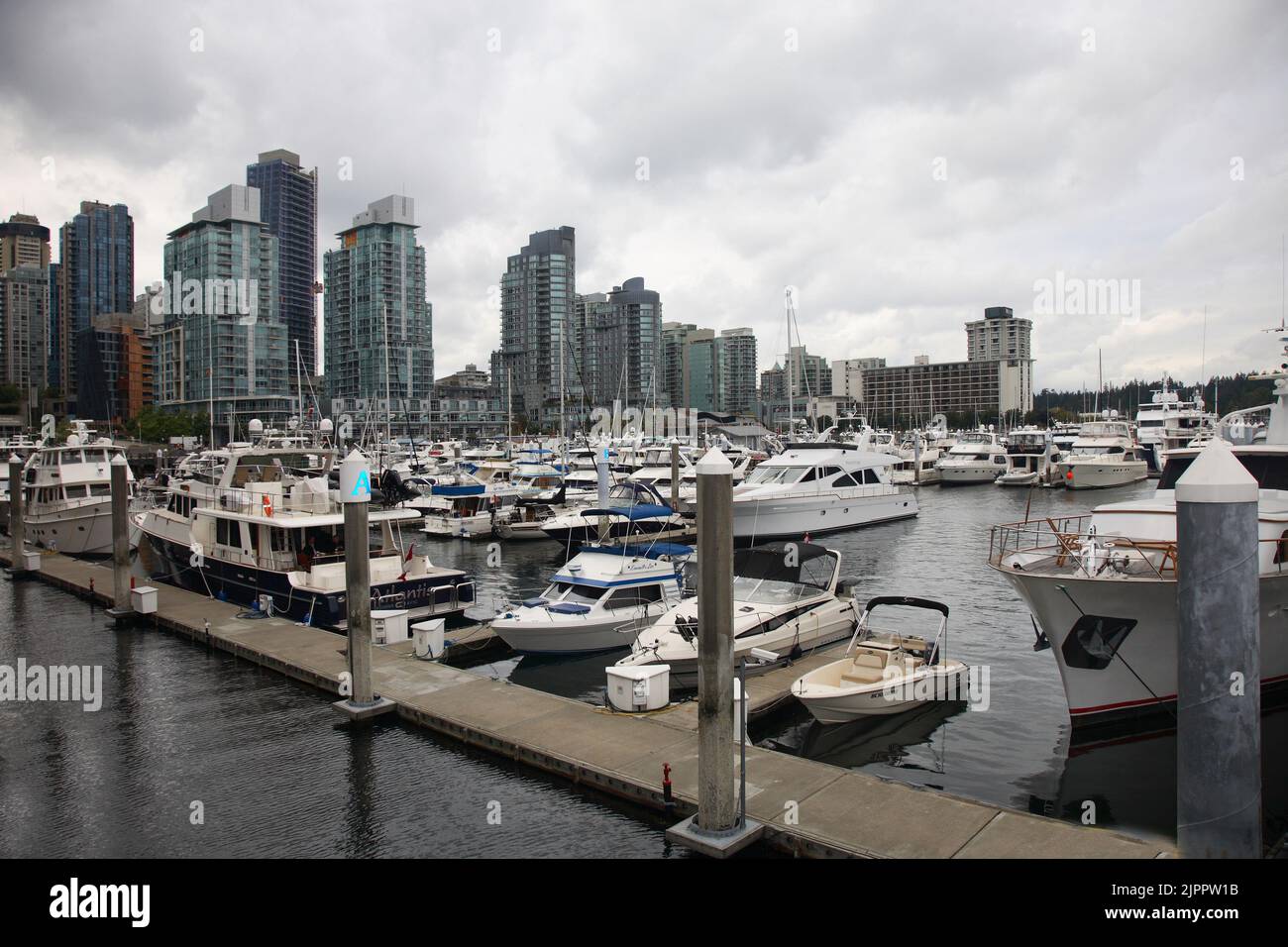 Vancouver Hafen / Vancouver Harbour Stock Photo - Alamy