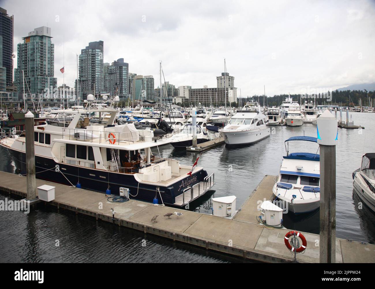 Vancouver Hafen - Vancouver Harbour Stock Photo - Alamy