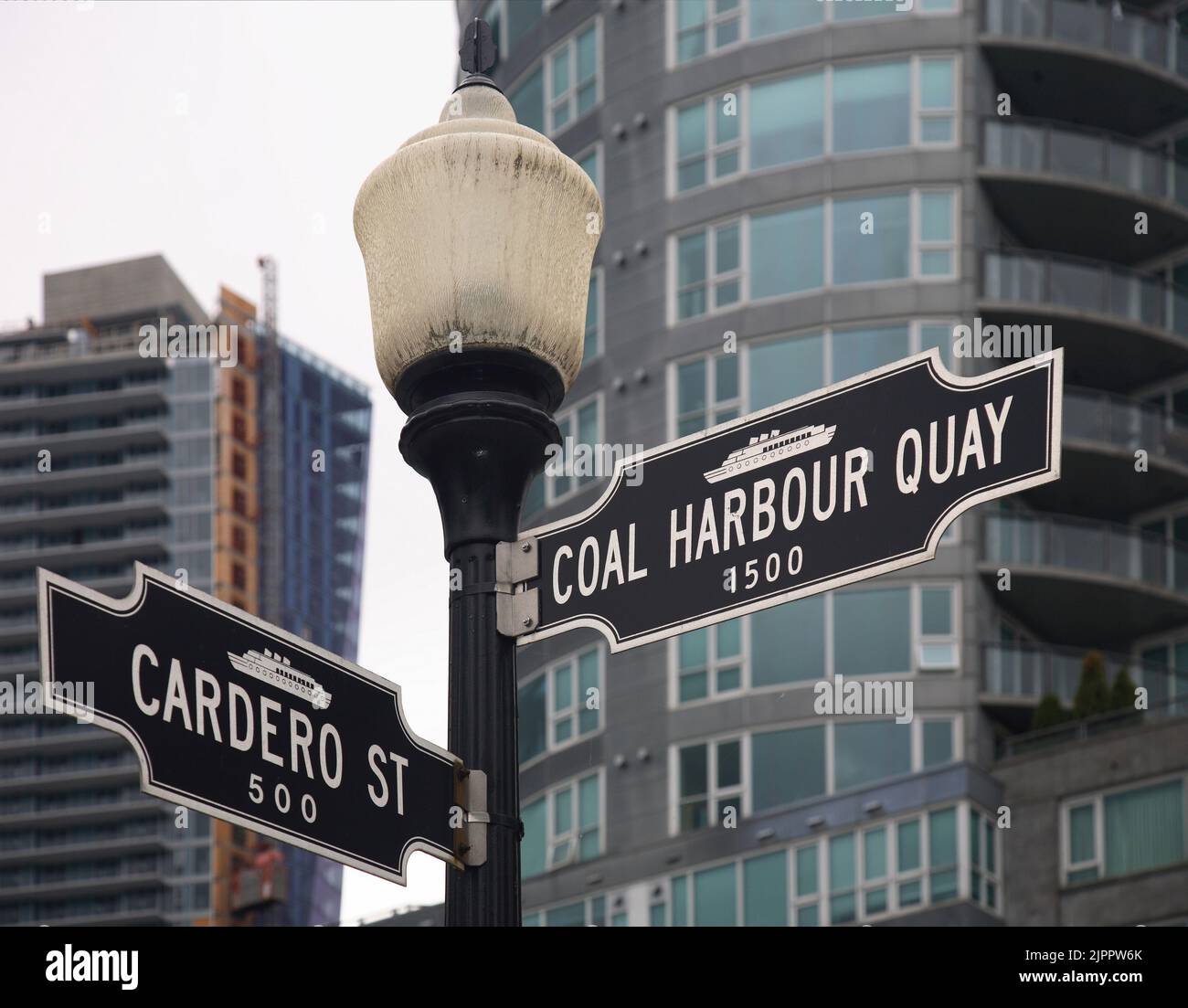 Vancouver - Straßenschild / Vancouver - Road sign Stock Photo - Alamy