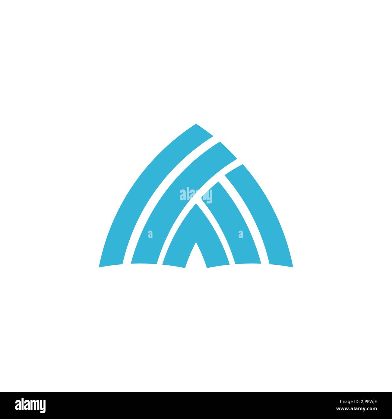 A logo symbol A Technology logo, A emblem brand Stock Vector Image ...