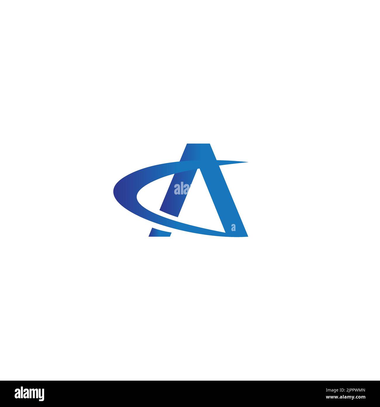 A logo symbol A Technology logo, A emblem brand Stock Vector Image ...