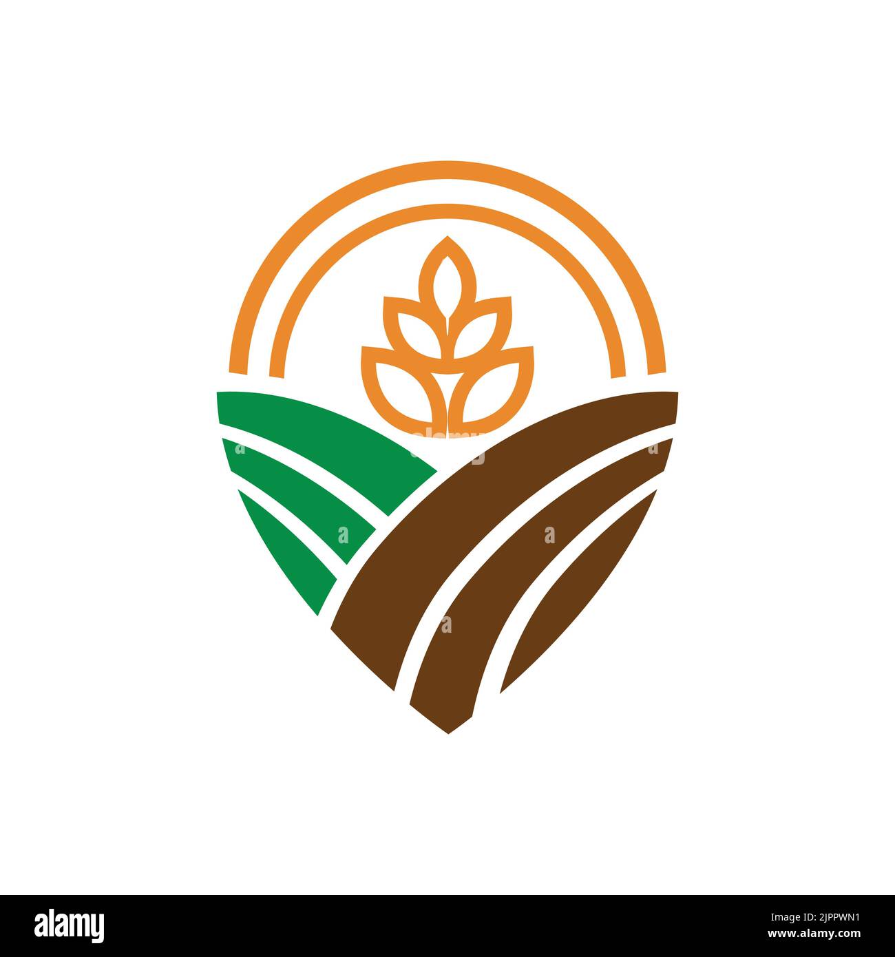 Agriculture Logo, farming logo, farm logo Stock Vector Image & Art - Alamy