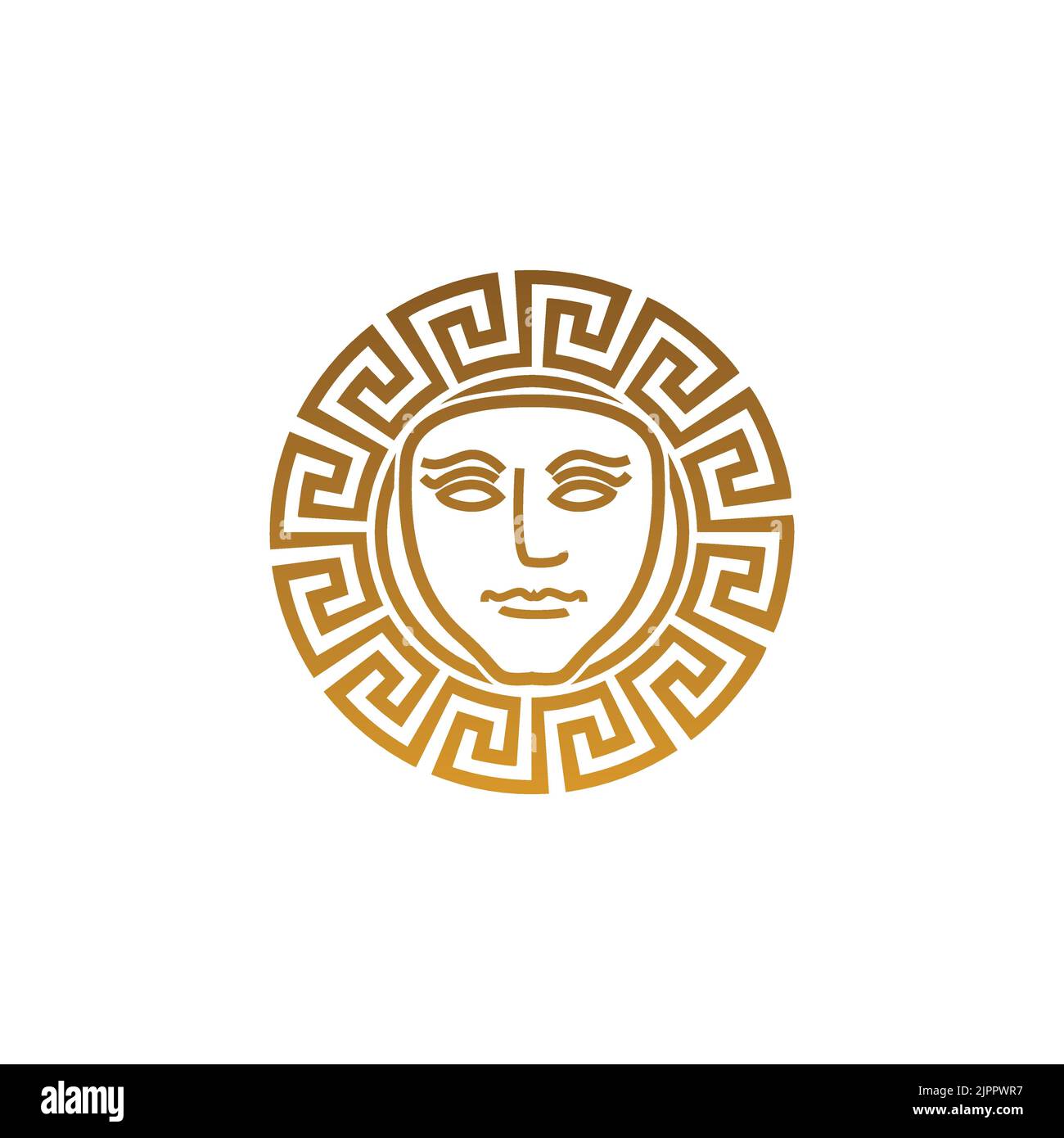 Sun god logo sun mystic, mystery illustration Stock Vector Image & Art - Alamy