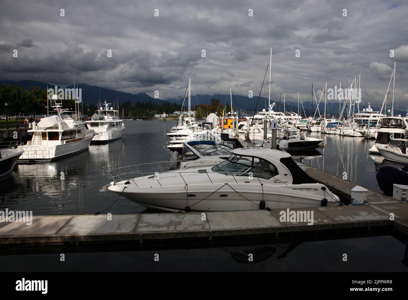Vancouver Hafen - Vancouver Harbour Stock Photo - Alamy
