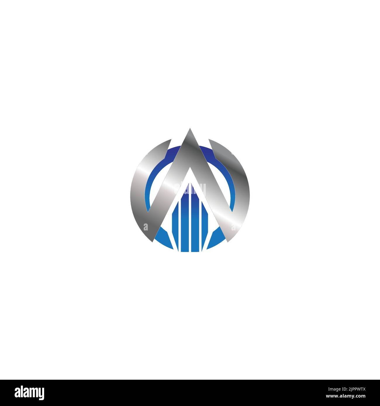 A logo symbol A Technology logo, A emblem brand Stock Vector Image ...