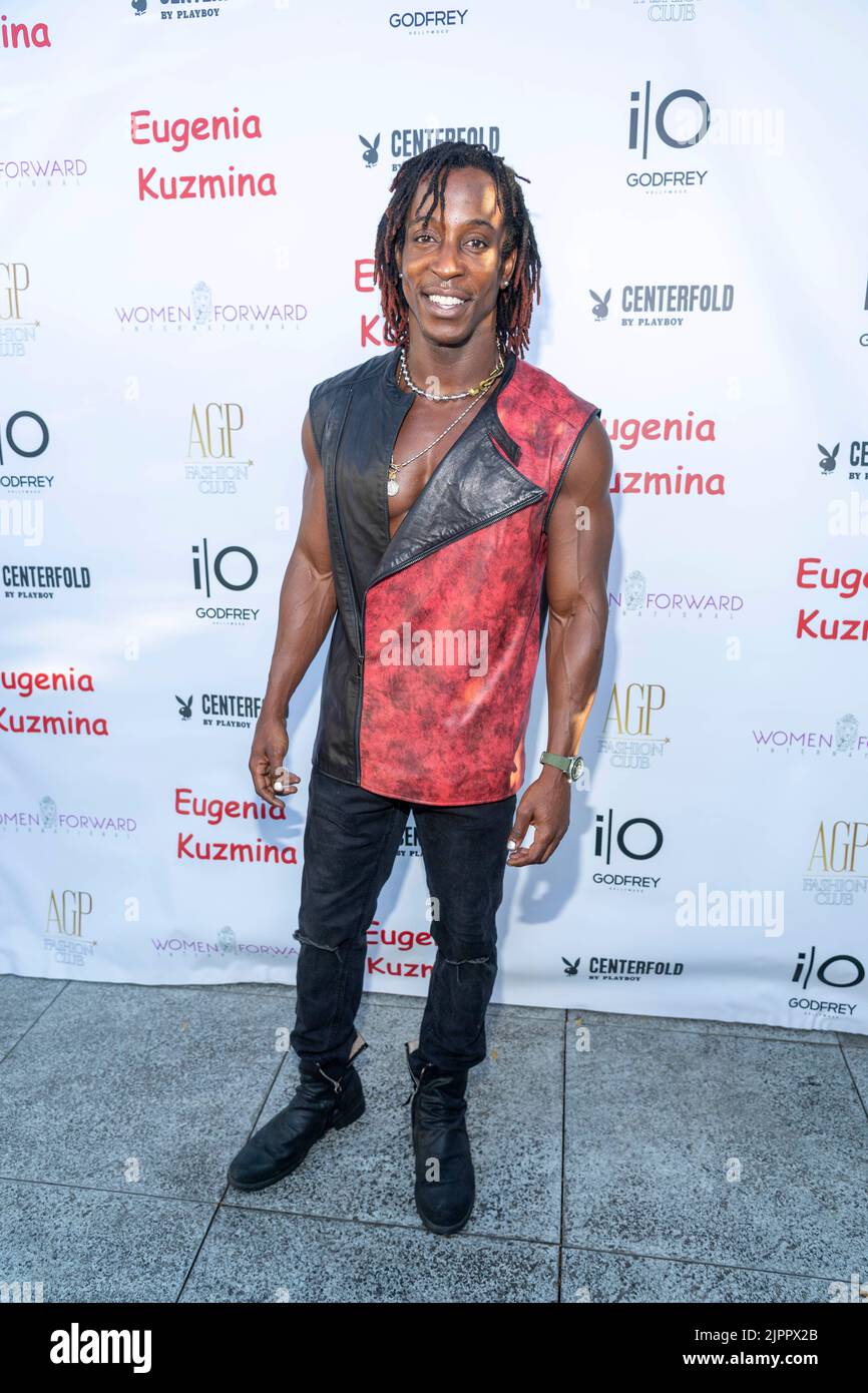 Shaka Smith attends Playboy App Kick Off Launch Celebrating Eugenia ...