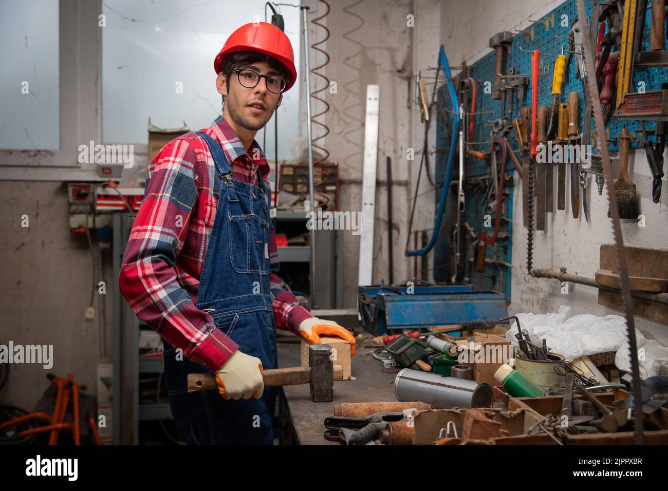 Safety workbench hi-res stock photography and images - Alamy