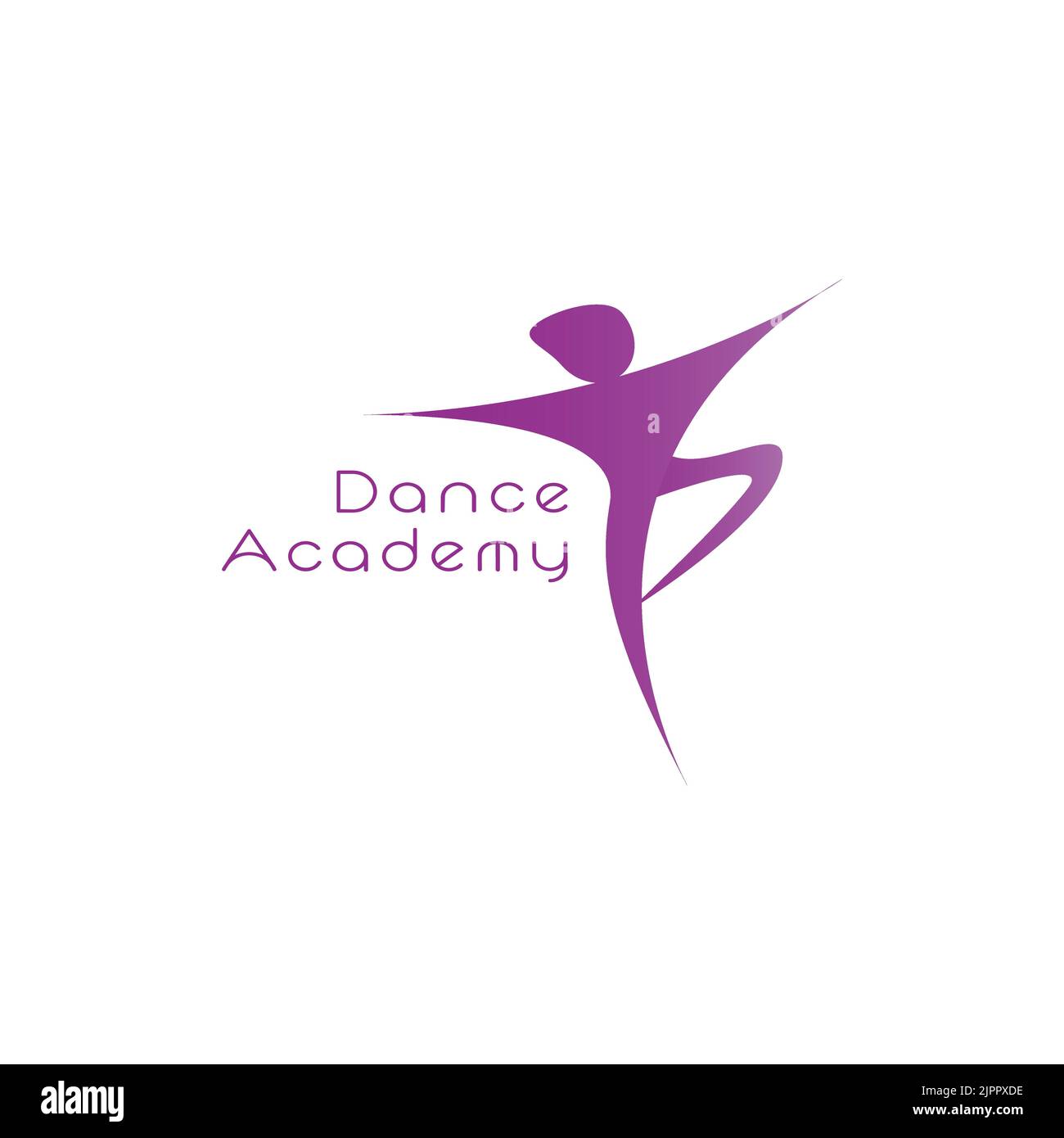 Dance Academy logo, ballerina, dancer symbol Stock Vector Image & Art ...