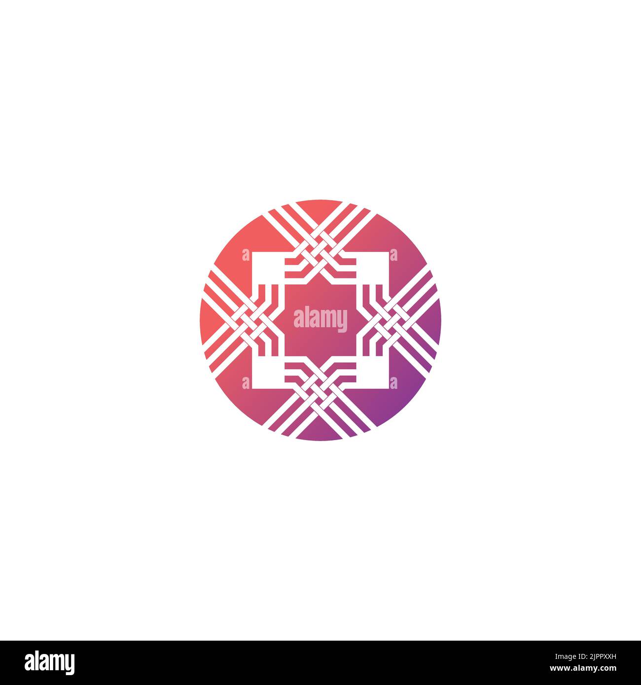 circle lines logo, symbol, circle lines icon Stock Vector Image & Art ...