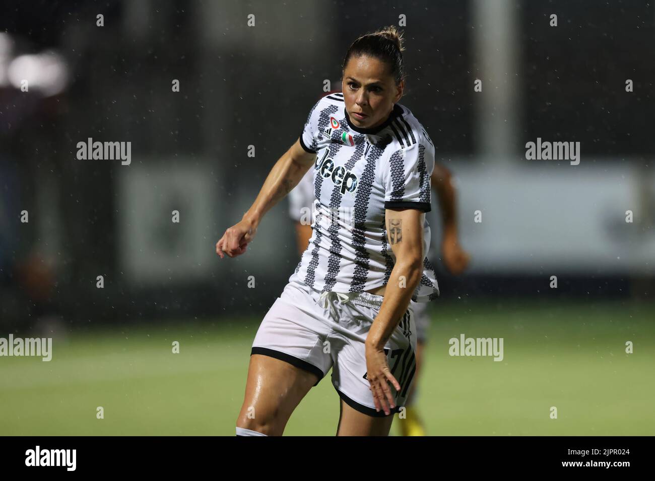 Turin, Italy, 18th August 2022. Sara Bjork Gunnarsdottir of Juventus ...