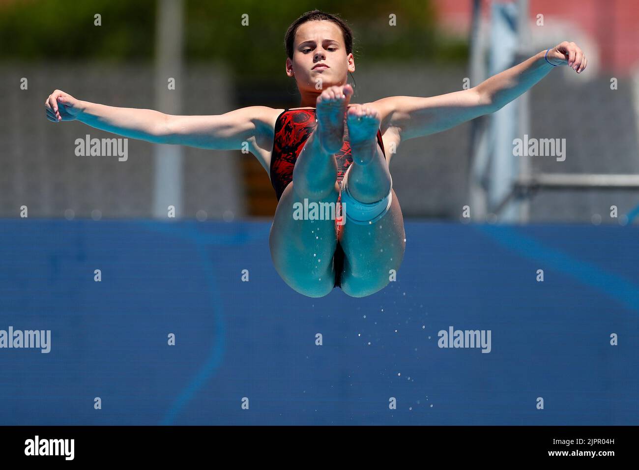 Rome, Italy, 16th August 2022. Anna Arnautova of Ukraine competes in ...