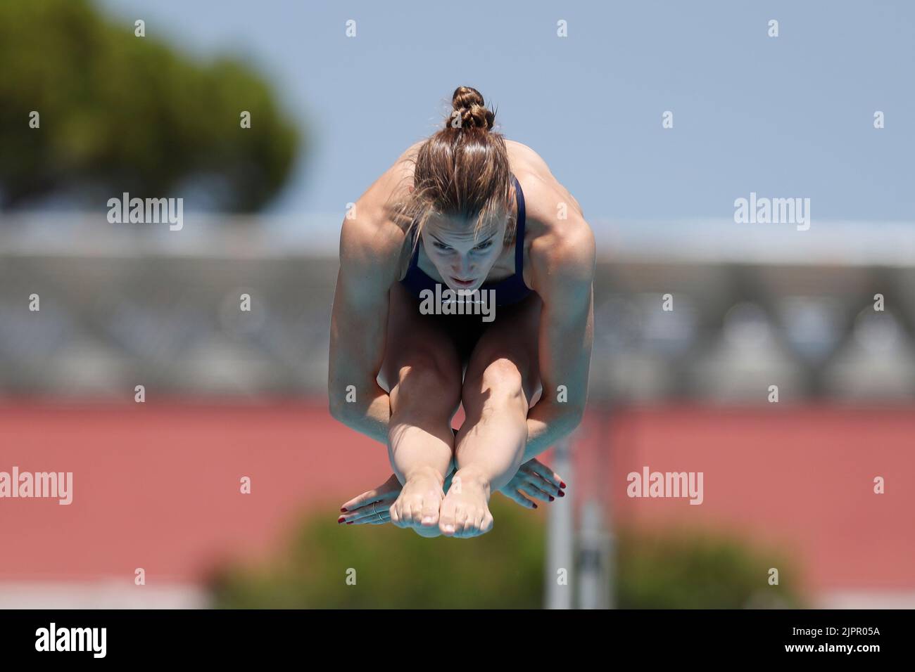 Rome, Italy, 16th August 2022. Michelle Heimberg of Switzerland ...