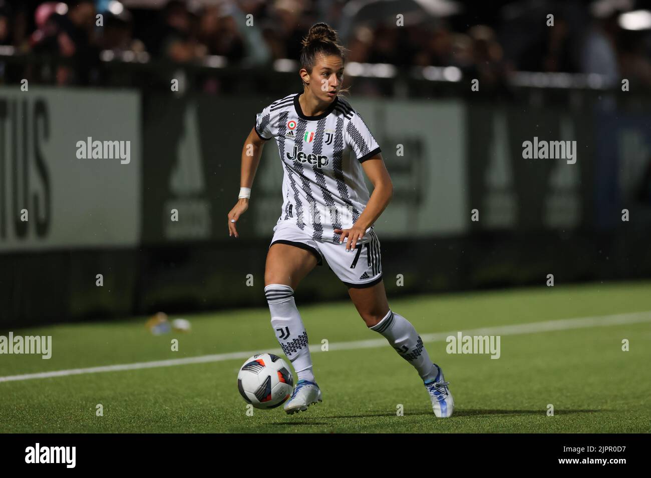 Turin, Italy, 18th August 2022. Martina Lenzini of Juventus during the ...