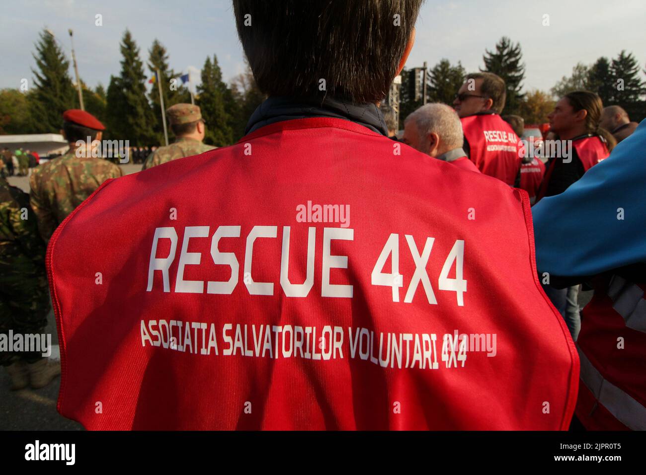 Bucharest, Romania - October 18, 2018: Teams at EU Module Exercises "EU ...