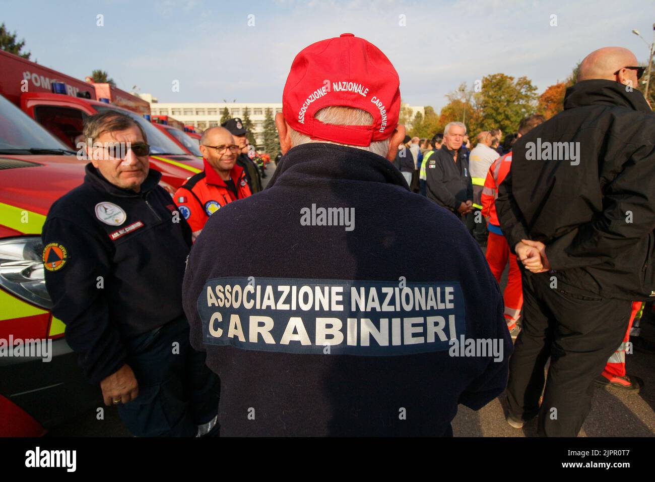 Bucharest, Romania - October 18, 2018: Teams at EU Module Exercises "EU ...