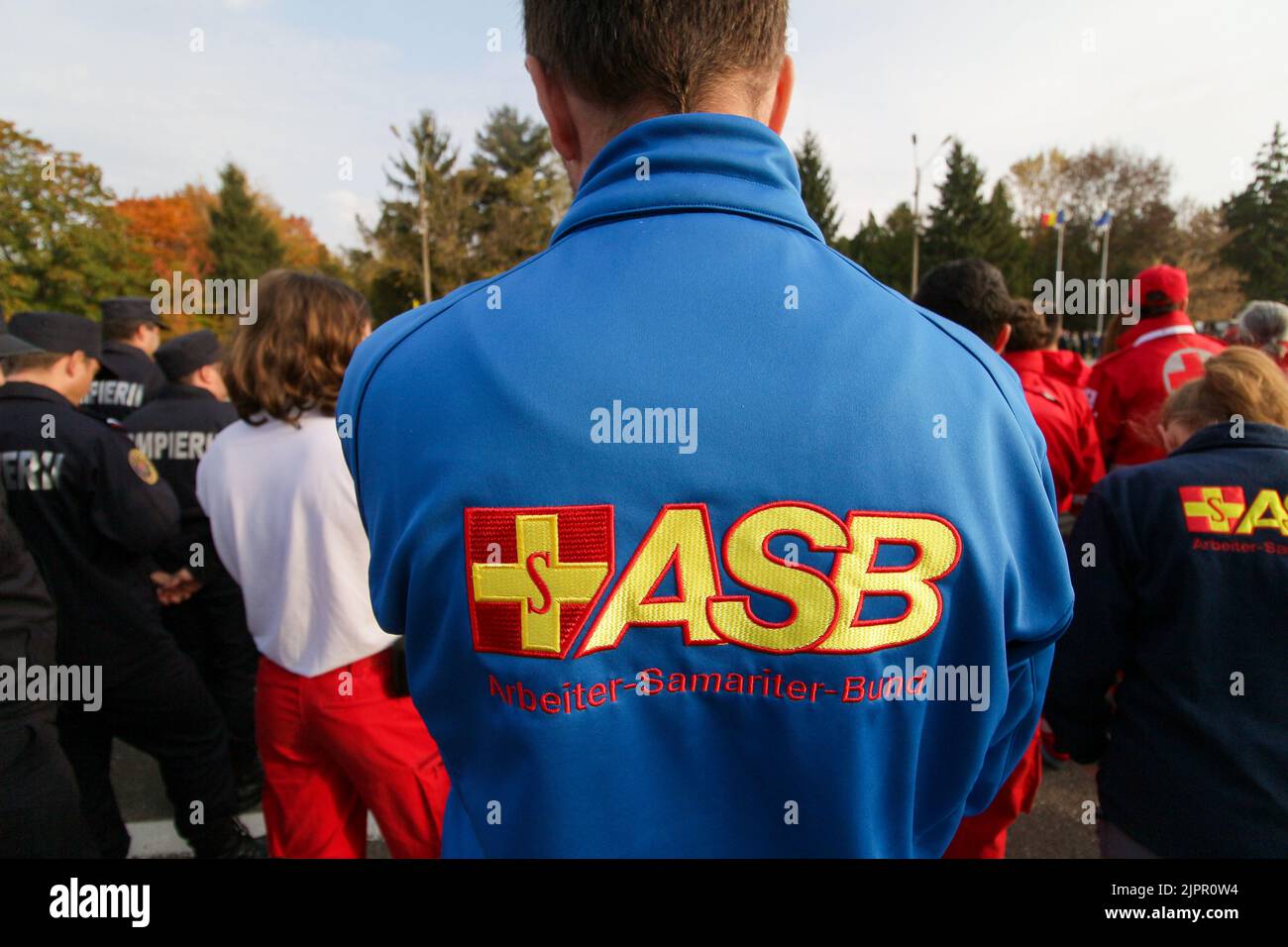 Bucharest, Romania - October 18, 2018: Teams at EU Module Exercises "EU ...