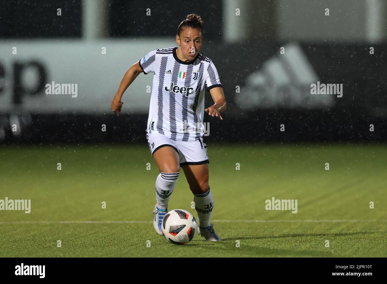 Turin, Italy, 18th August 2022. Lisa Boattin of Juventus during the ...
