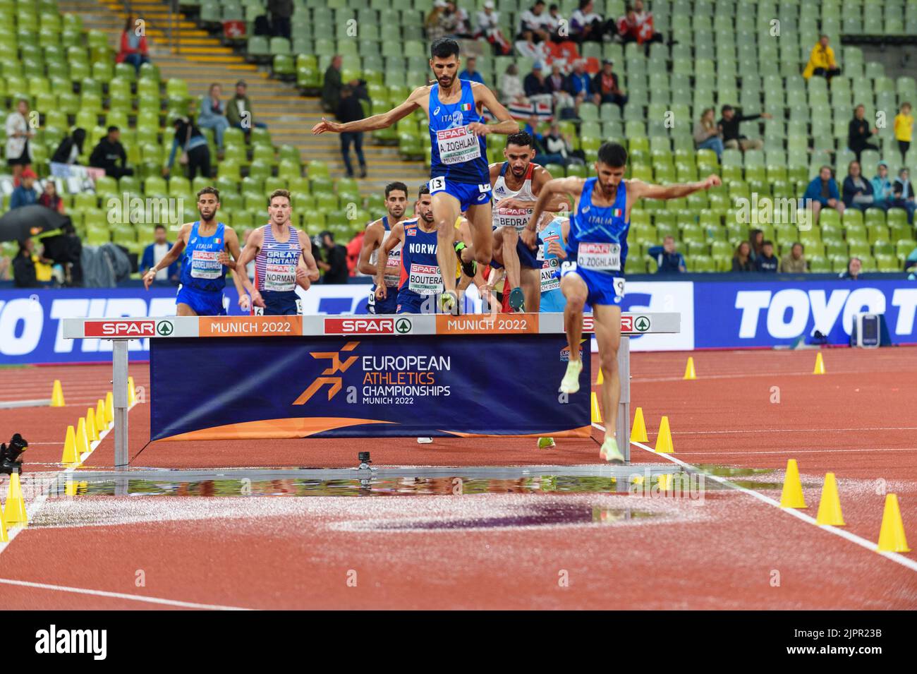 19.8.2022, Munich, Olympiastadion, European Championships Munich 2022: Athletics, Ala Zoghlami ...