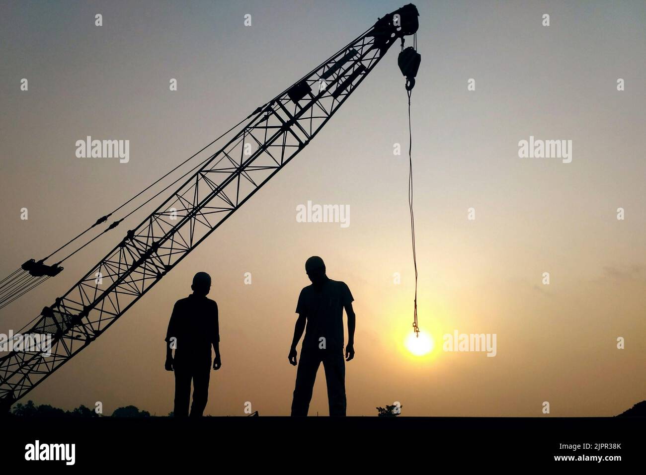 Symbolic crane hi-res stock photography and images - Alamy