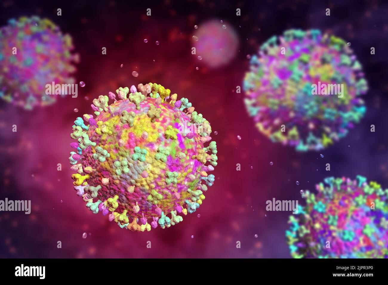 Langya viruses, illustration Stock Photo - Alamy