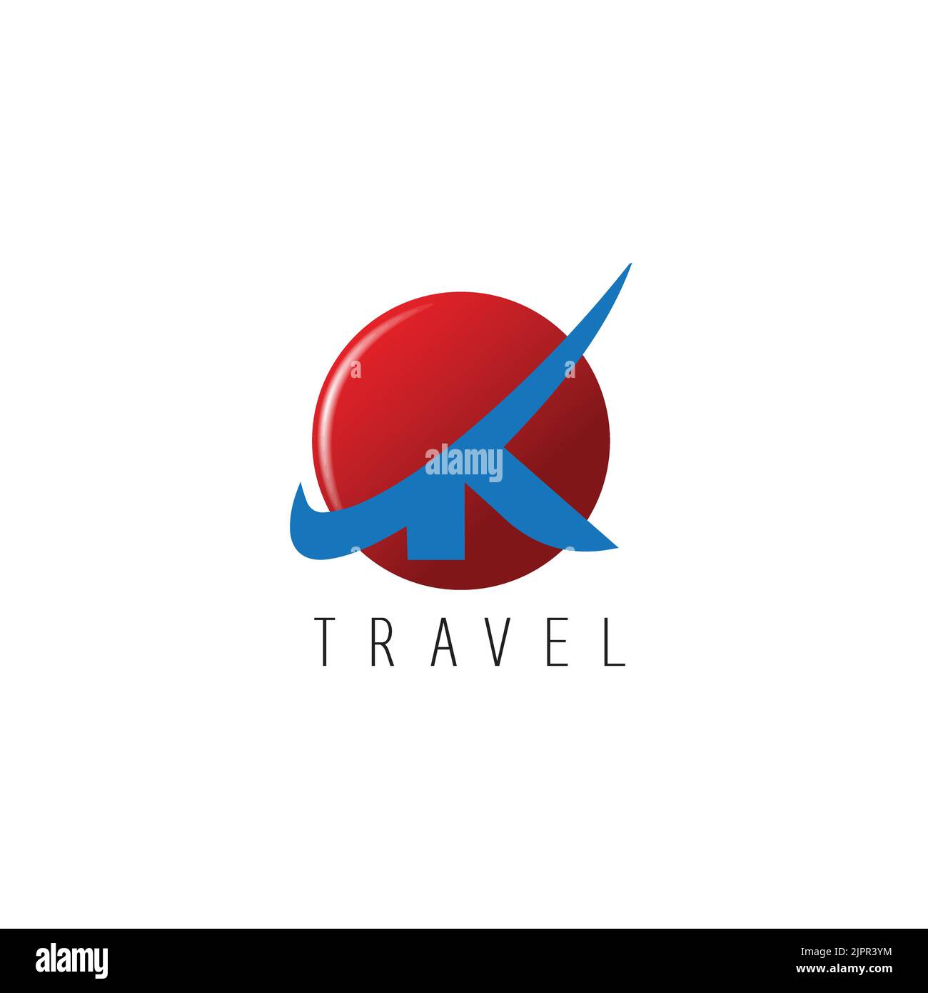 travel logo emblem travel agency concept Stock Vector Image & Art - Alamy
