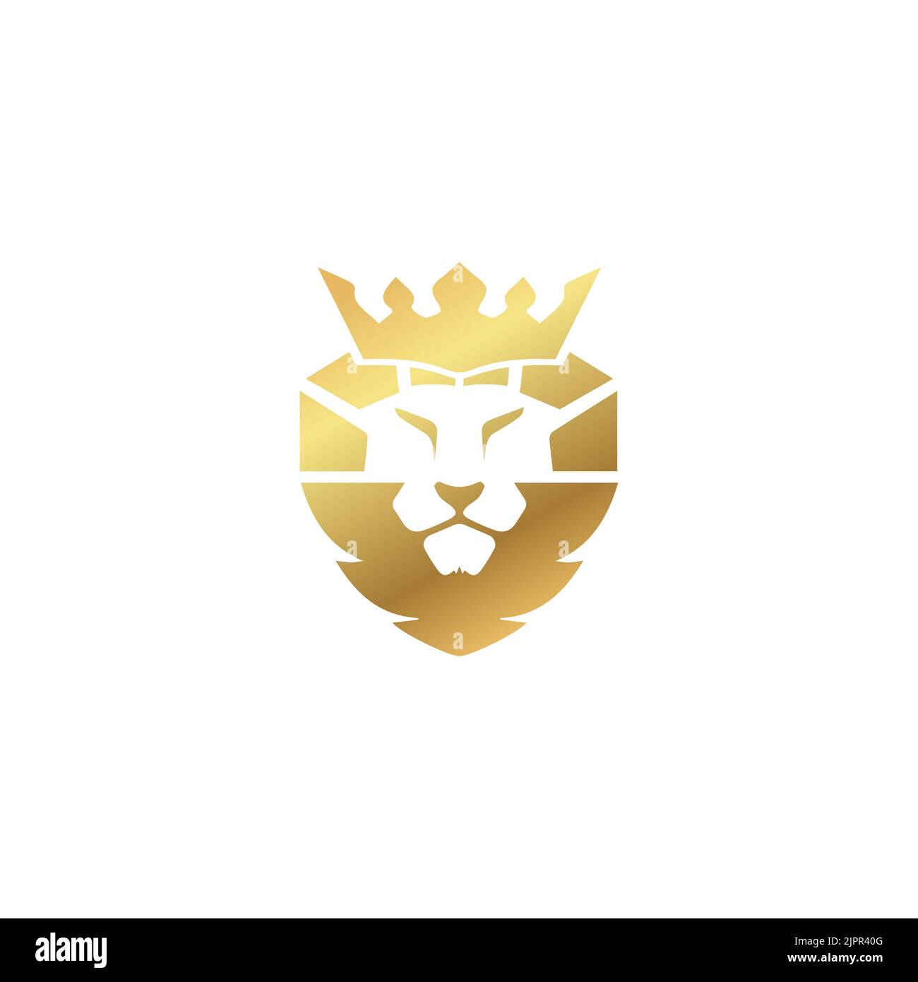 lion logo emblem, king symbol, animal, lion mascot, face, silhouette ...