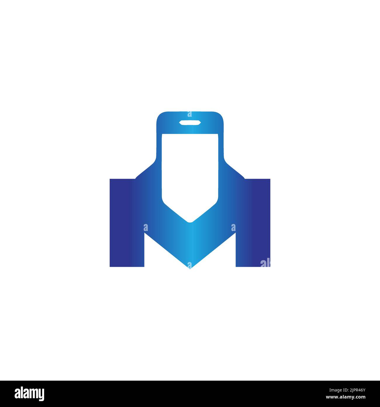 Smart phone logo template design symbol Stock Vector Image & Art - Alamy