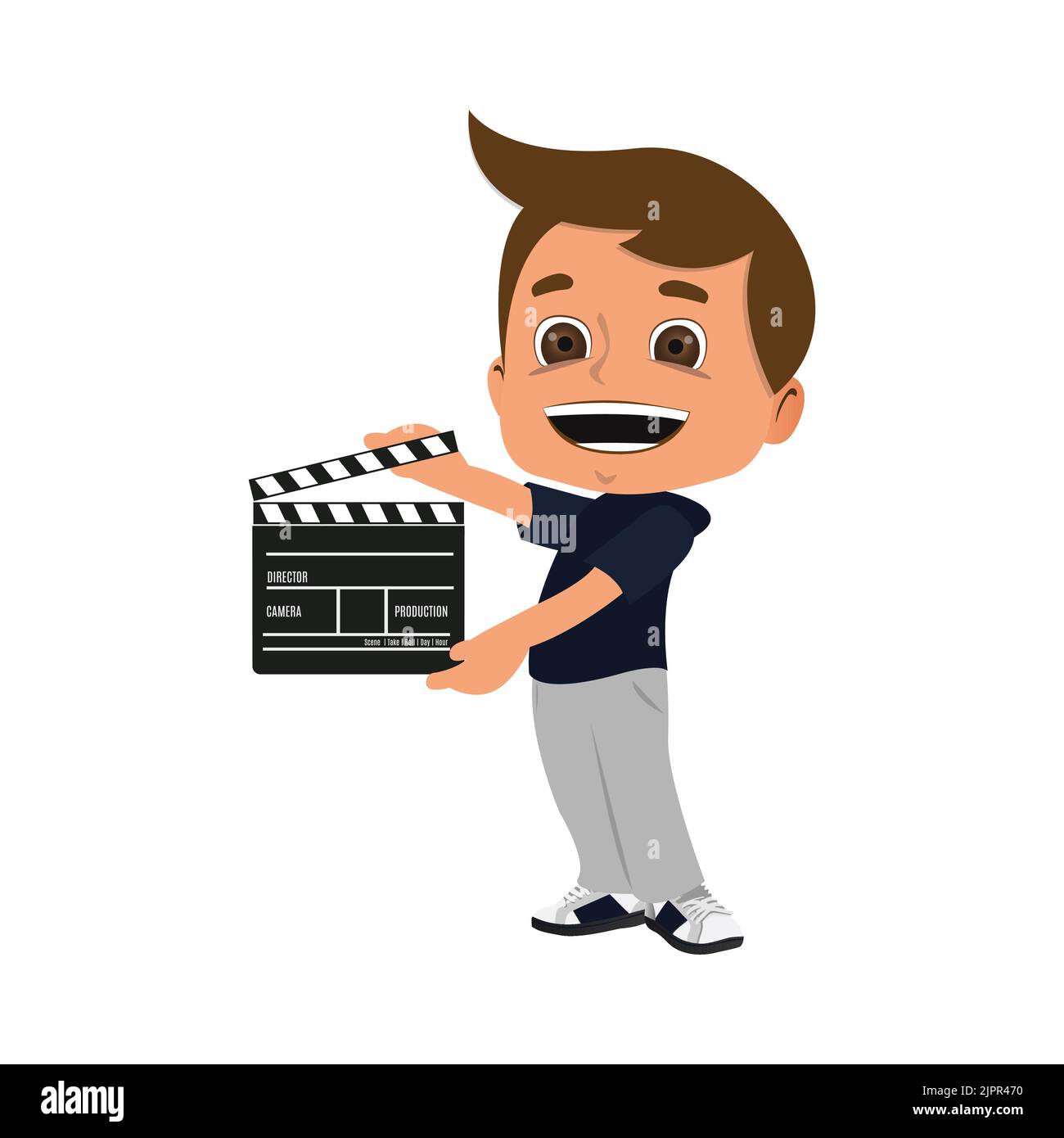 History of cinema Stock Vector Images - Alamy