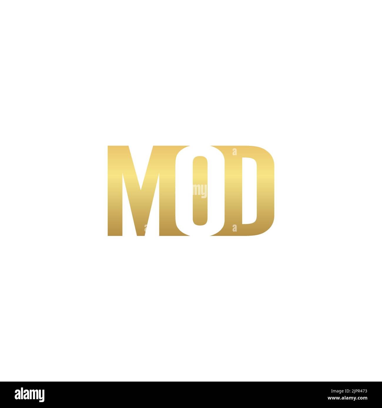 mod logo alphabet symbol vector Stock Vector Image & Art - Alamy