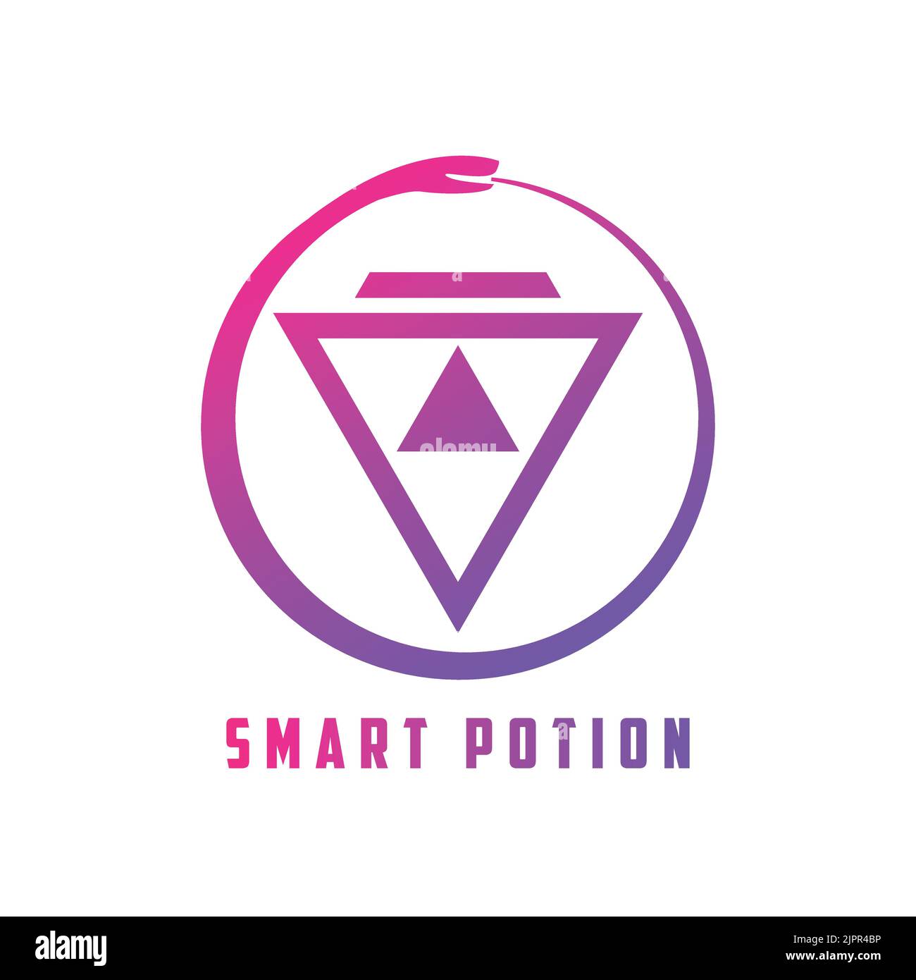 smart potion, magic, potion, bottle logo Stock Vector Image & Art - Alamy