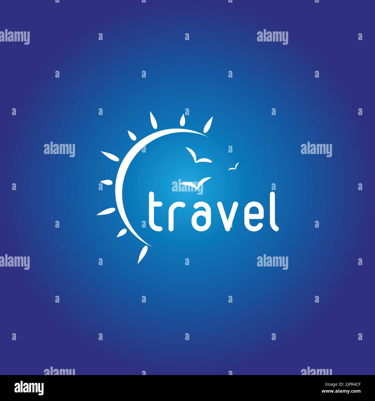 travel logo emblem travel agency concept Stock Vector Image & Art - Alamy