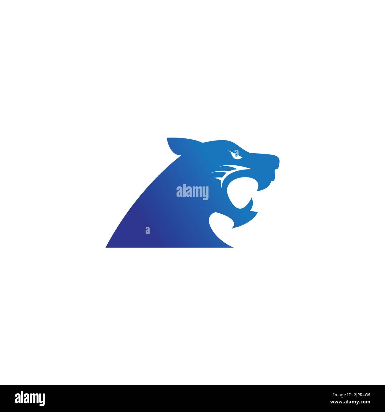 wild animal abstract logo design template Stock Vector Image & Art - Alamy