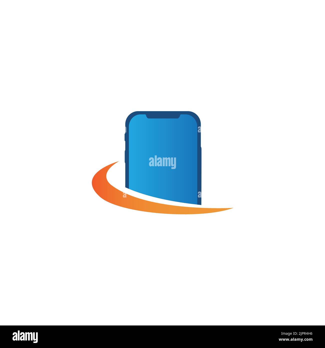 Smart phone logo template design symbol Stock Vector Image & Art - Alamy