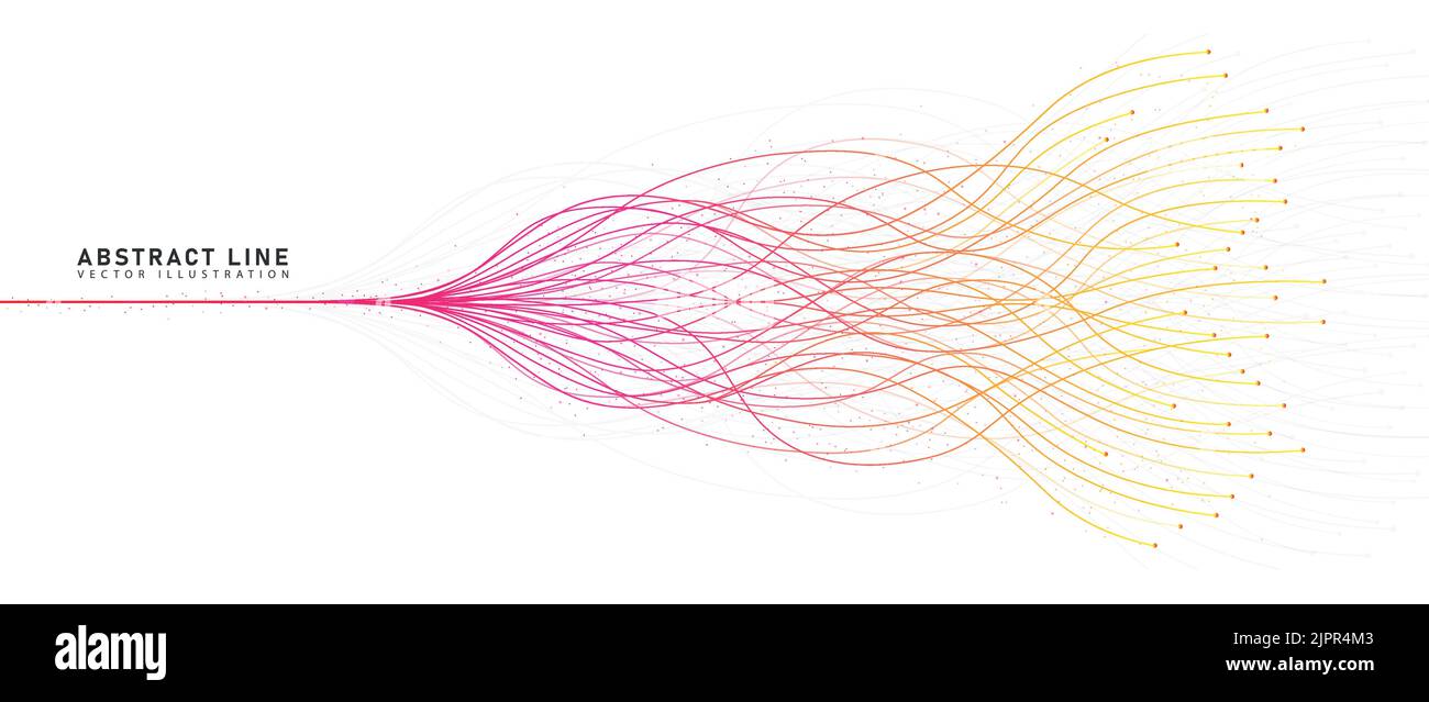 Abstract wavy lines Stock Vector Image & Art - Alamy