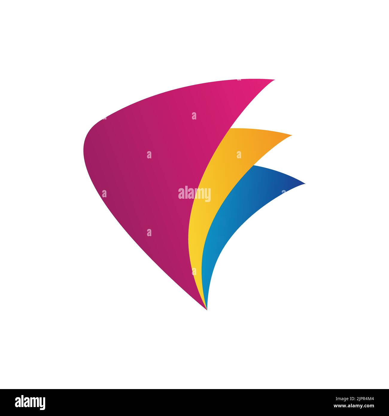 paper logo, colored paper logo Stock Vector Image & Art - Alamy