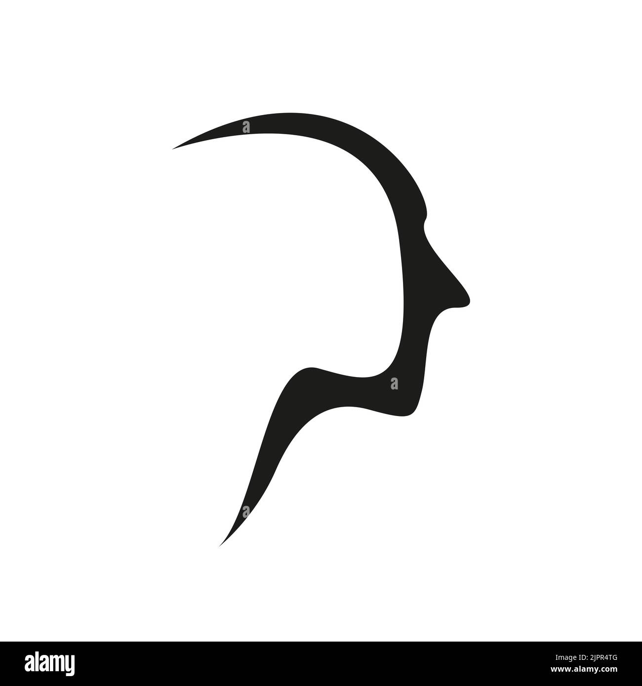 silhouette of person logo vector Stock Vector Image & Art - Alamy