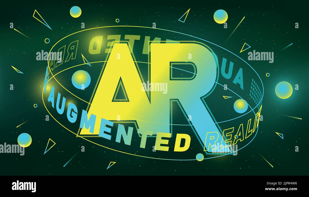 Augmented Reality concept Stock Vector Image & Art - Alamy
