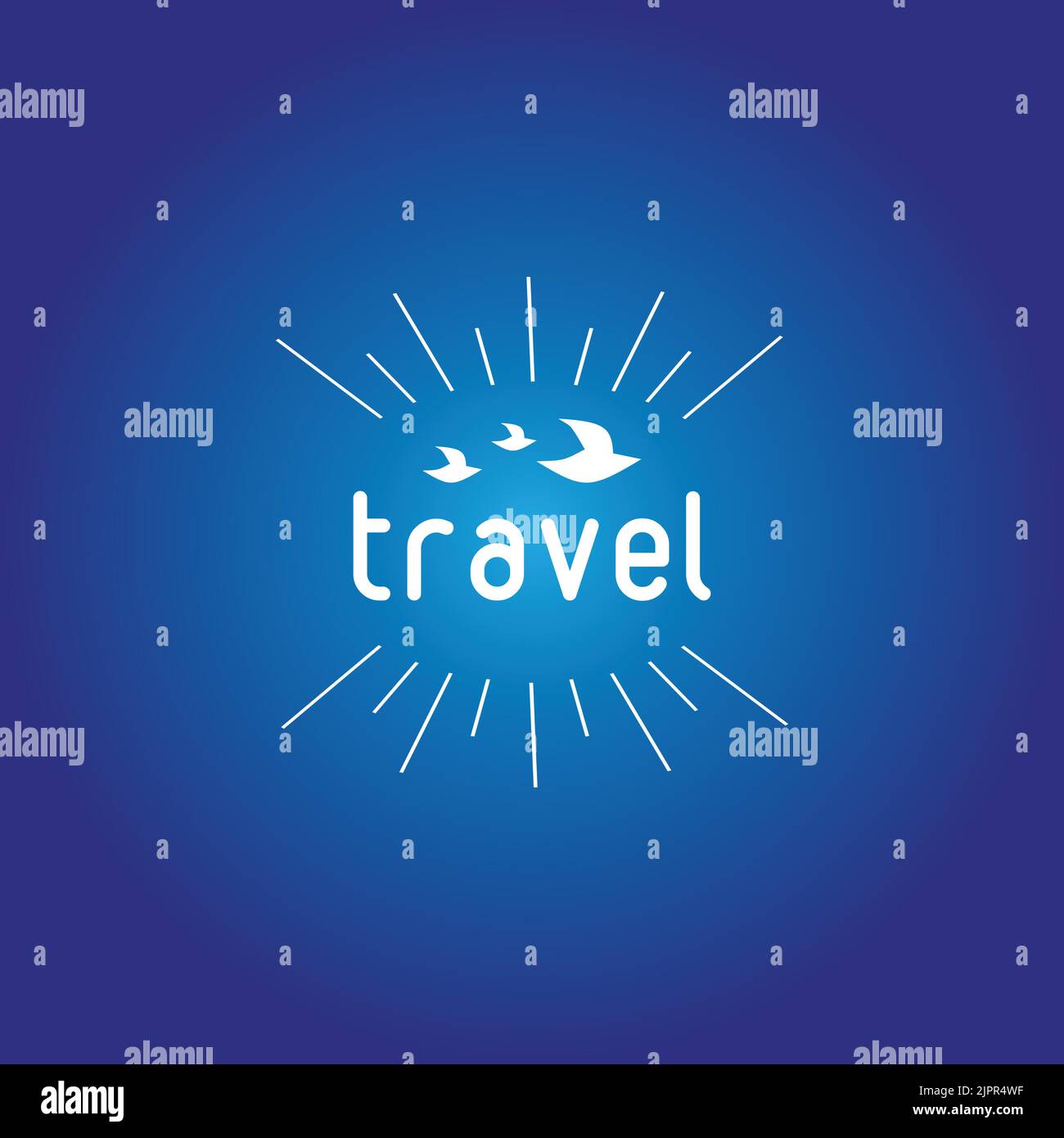 travel logo emblem travel agency concept Stock Vector Image & Art - Alamy