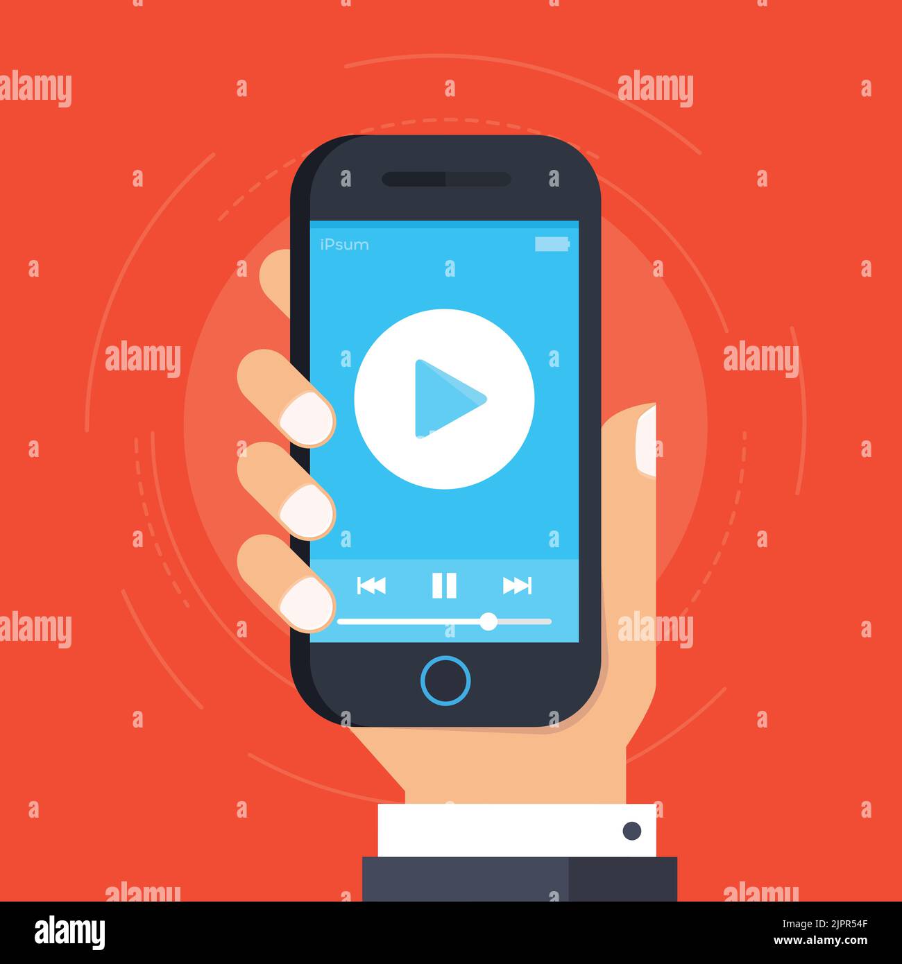 Video tv screen future Stock Vector Images - Alamy