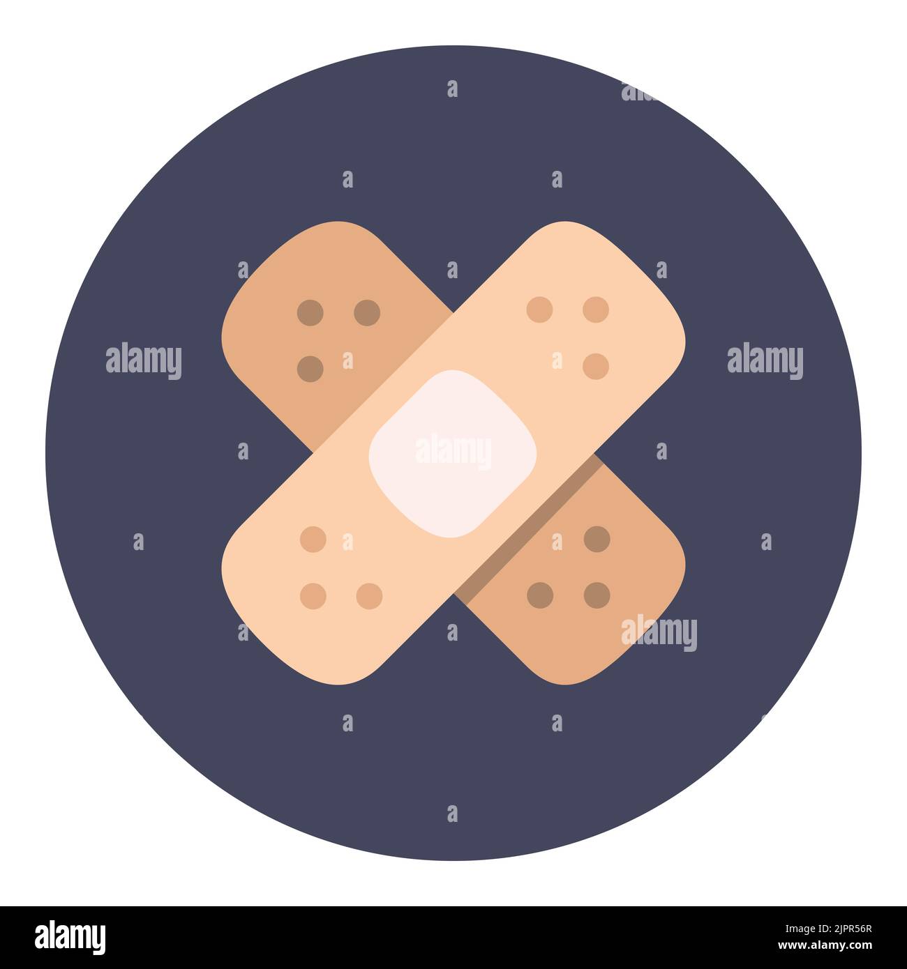 Band aid isolated icon Stock Vector Images - Alamy