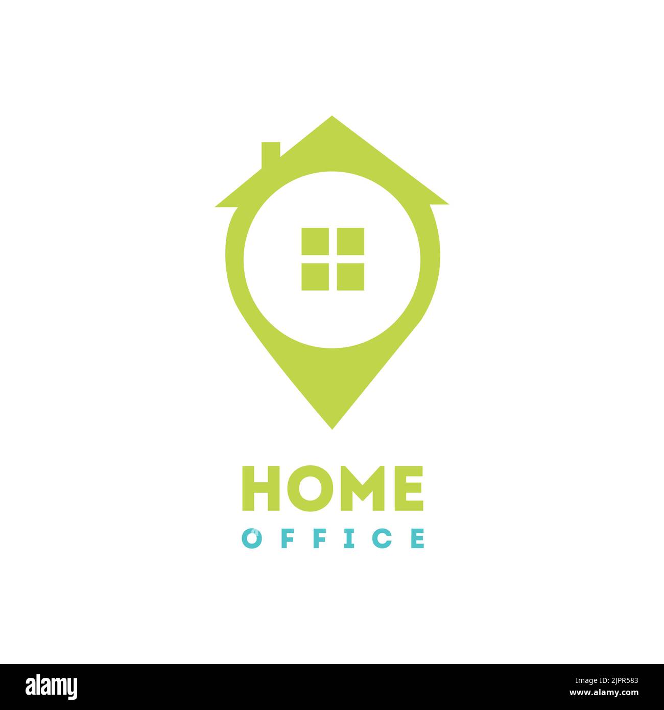 Home office logo hi-res stock photography and images - Alamy