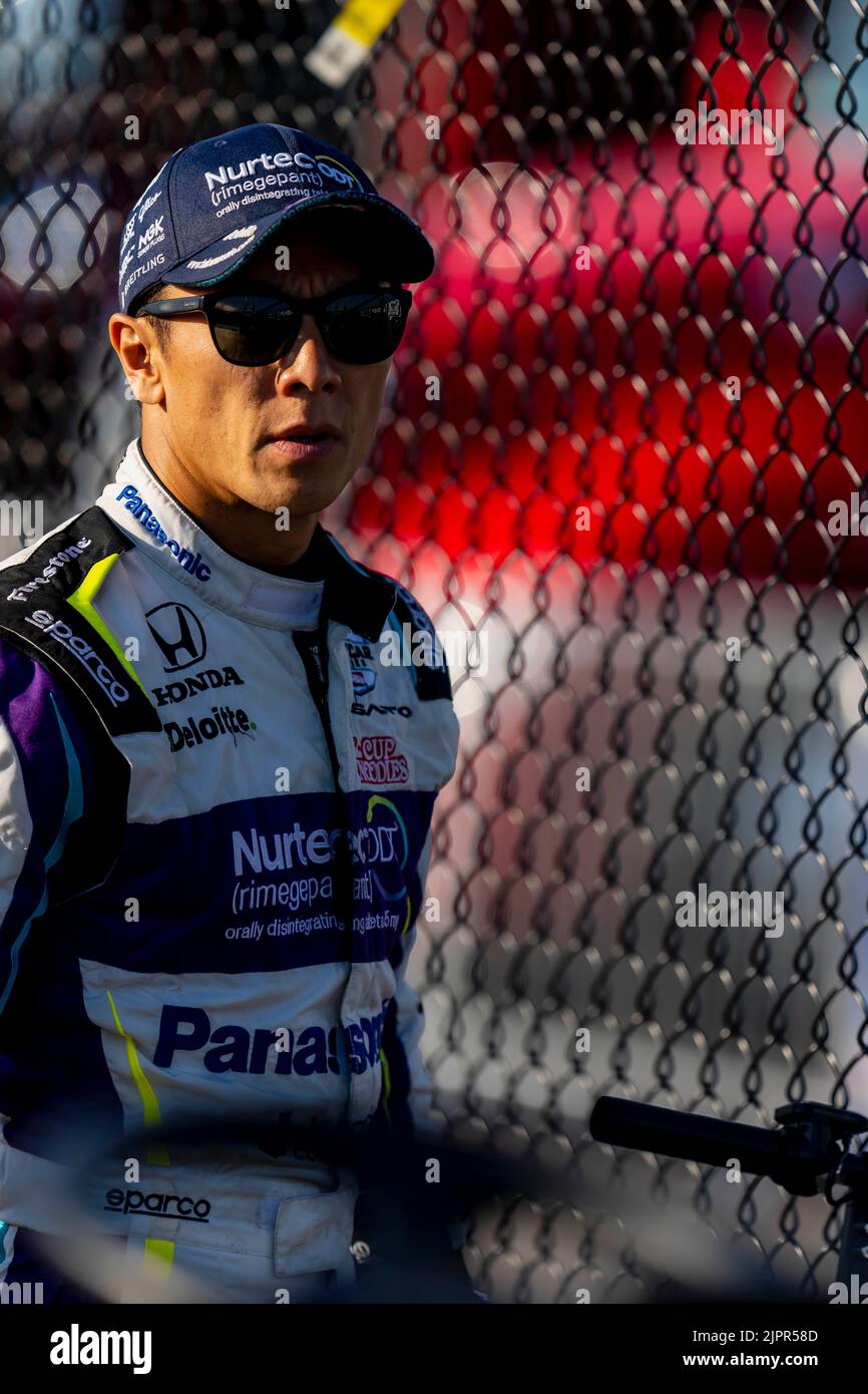 August 19, 2022, Madison, IL, United States of America: TAKUMA SATO (51 ...
