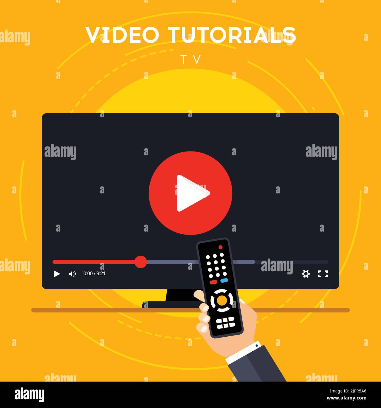 Remote learning vector vectors hi-res stock photography and images - Alamy