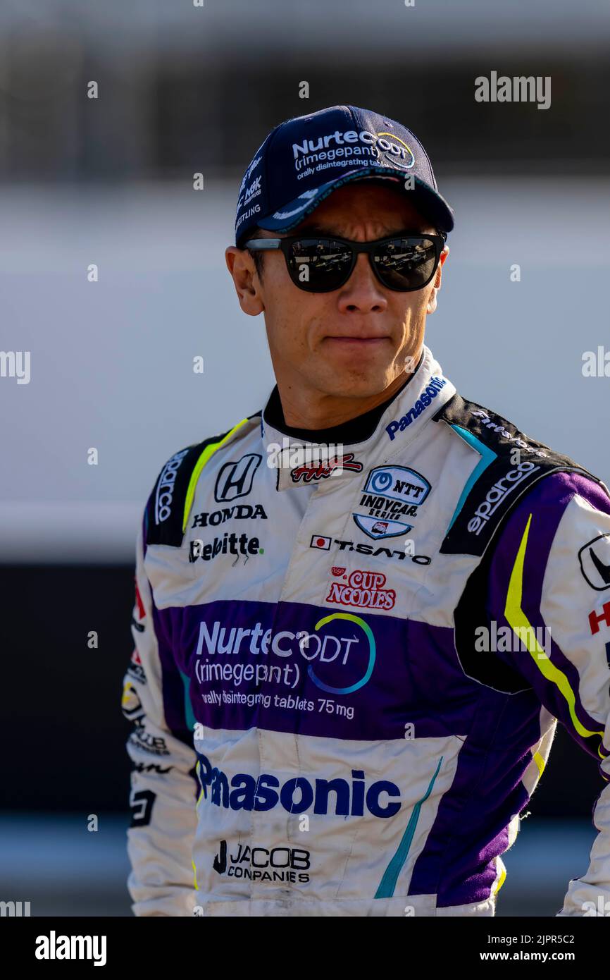 August 19, 2022, Madison, IL, United States of America: TAKUMA SATO (51 ...